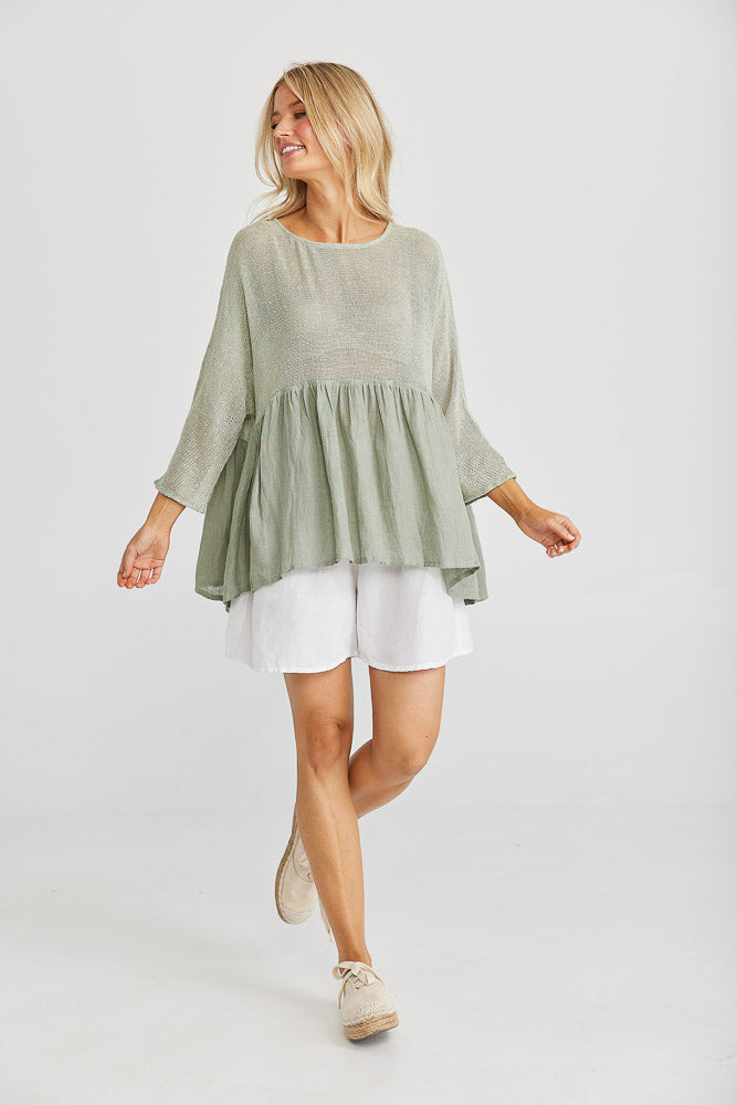 Nikita Top - Sage – Seasons Emporium