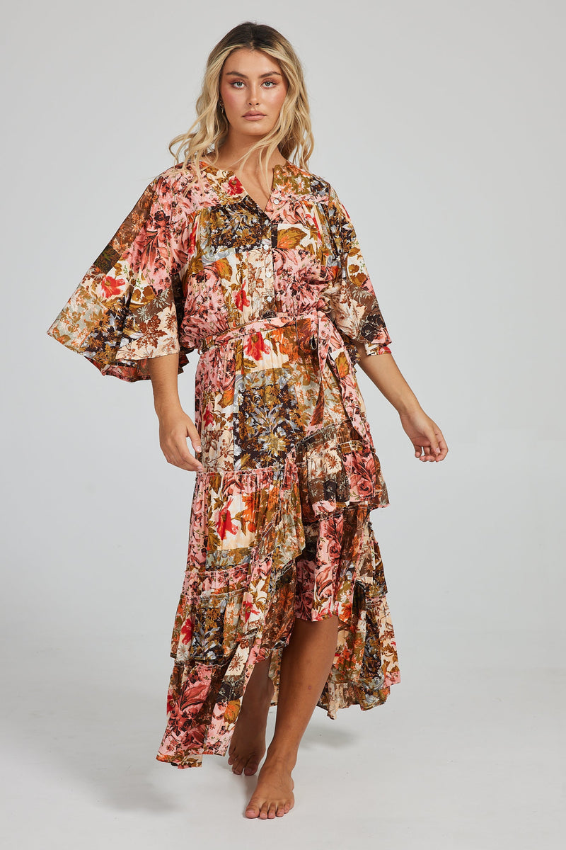 Sassy Dress - Enchanted Patchwork – Seasons Emporium